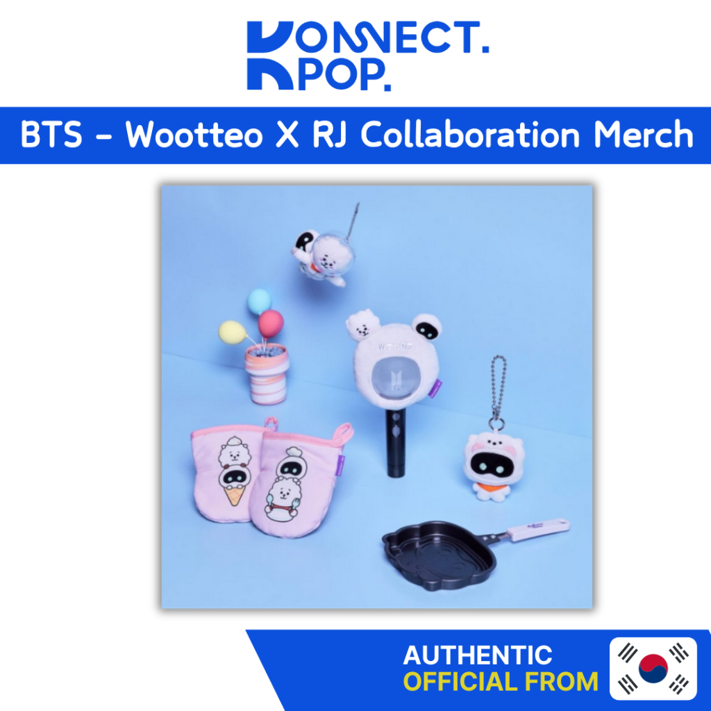 BTS - Wootteo X RJ Collaboration Official Merch | Shopee Thailand