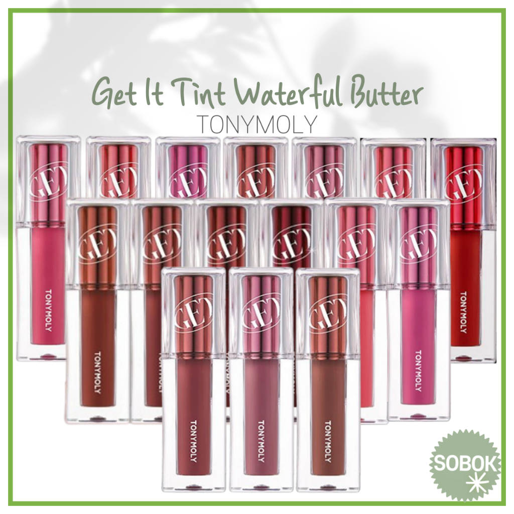 [TONYMOLY] Get It Tint Waterful Butter 19Color | Shopee Thailand