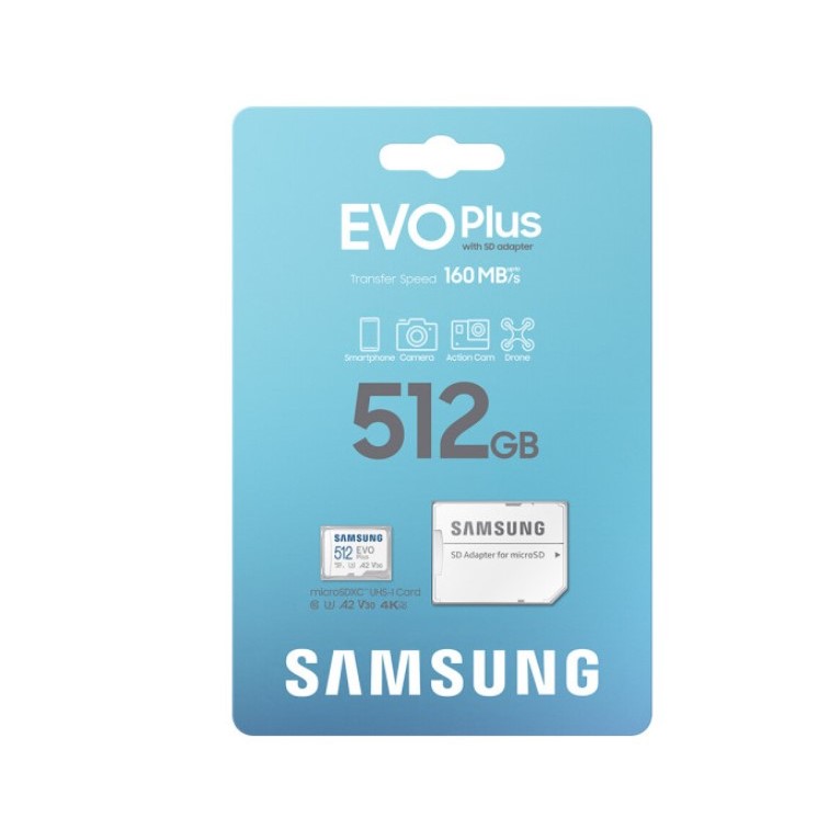 (2024) Samsung MicroSD EVO Plus UHS-I A2 V30 U3 เมมโมรี่การ์ดพร้อมอะแดป ...