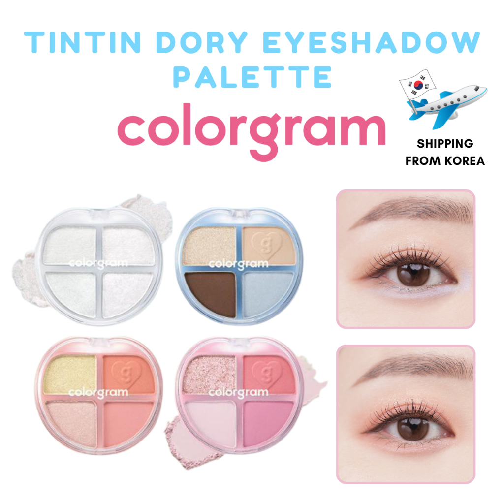Colorgram Tintin Dory Eyeshadow Palette 4 สี | Shopee Thailand