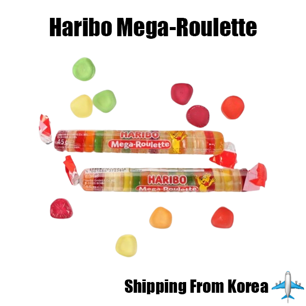 [Haribo] Mega-roulette Gummy 45gOrigianl / Sour | Shopee Thailand