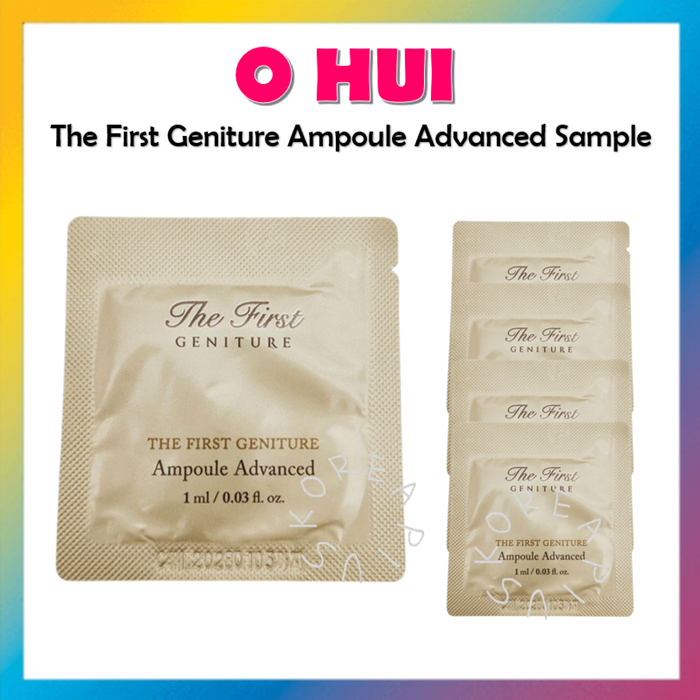 [O HUI] The First Geniture Ampoule Advanced Sample 1ml 120pcs ohui the ...