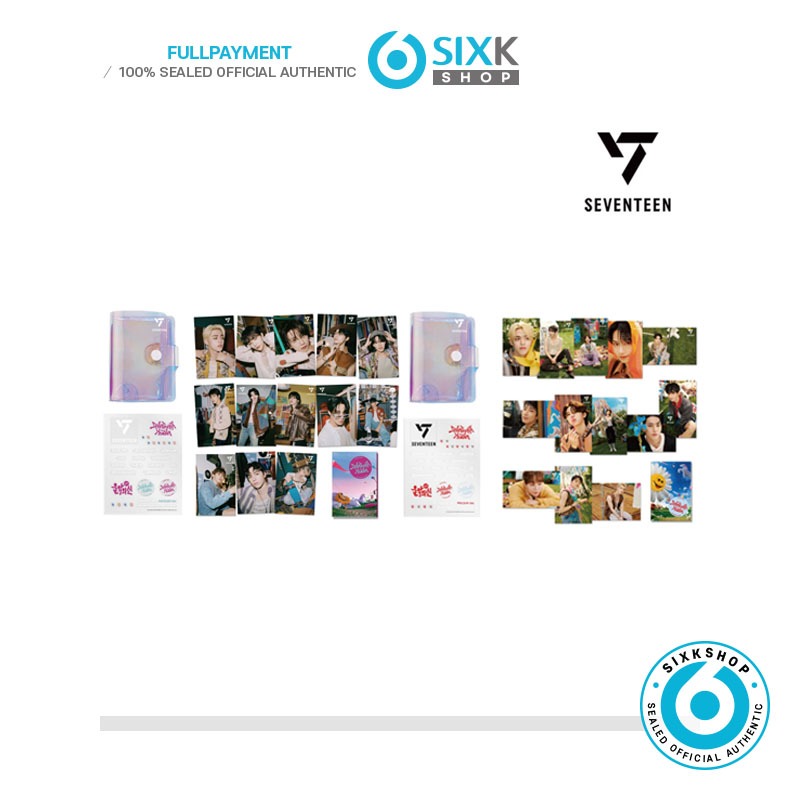 SEVENTEEN 3D Lenticular Mini Card & Binder MD | Shopee Thailand