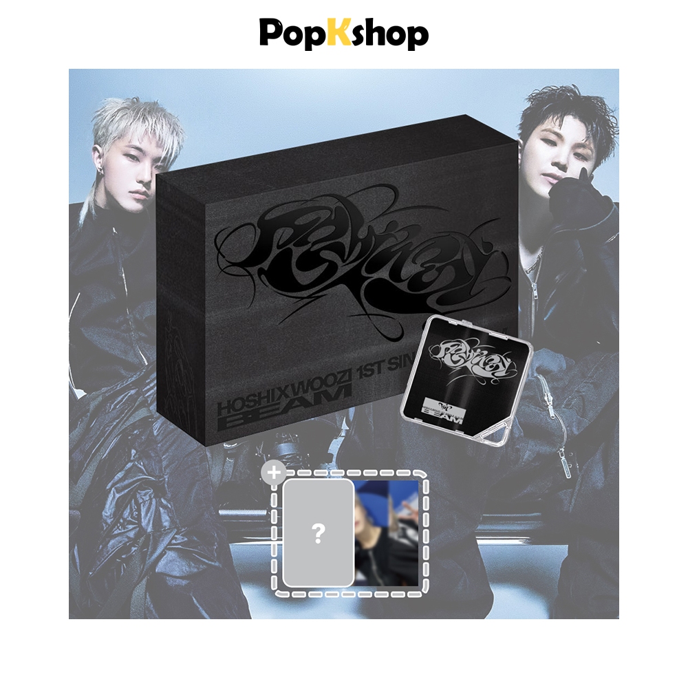[ของแถม] HOSHI X WOOZI SEVENTEEN 1st Single Album [ BEAM ] KiT ver | Shopee Thailand