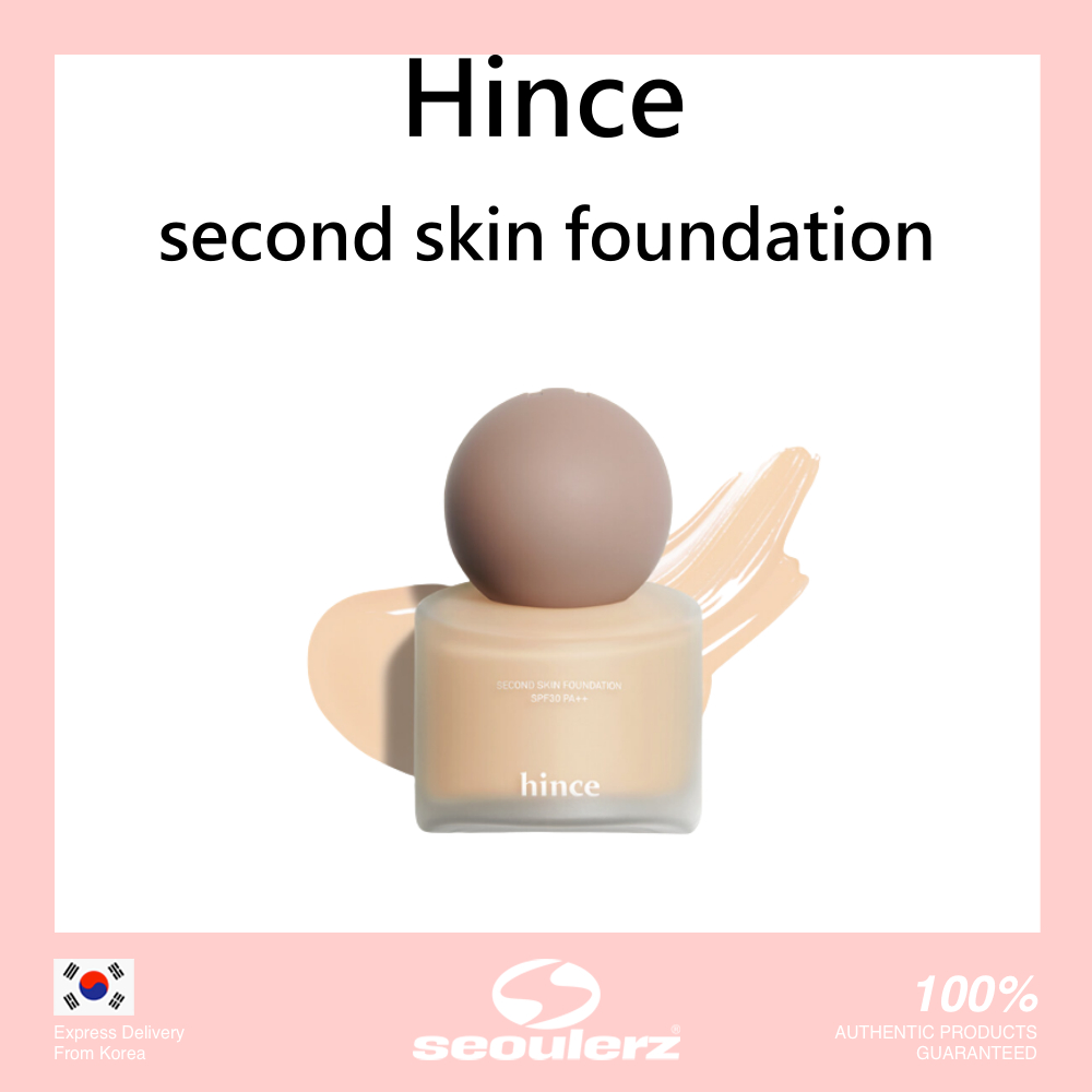 [Hince ] Second Skin Foundation SPF30 + PA + + 40ml 7 สี | Shopee Thailand