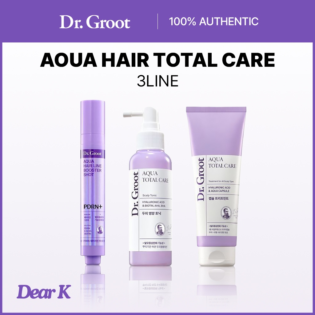 Dr.Groot Aqua PDRN Hair Total Care Treatment Tonic Booster Shot ...