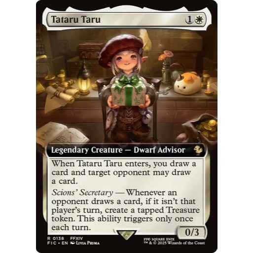 MTG Final Fantasy Commander - Tataru Taru Extended Art Non Foil ...