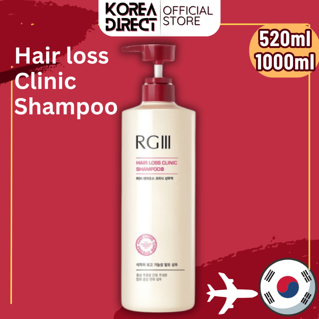 Flor de man RGIII HAIR LOSS PREVENTION SHAMPOO 520ml, 1000ml | Shopee ...