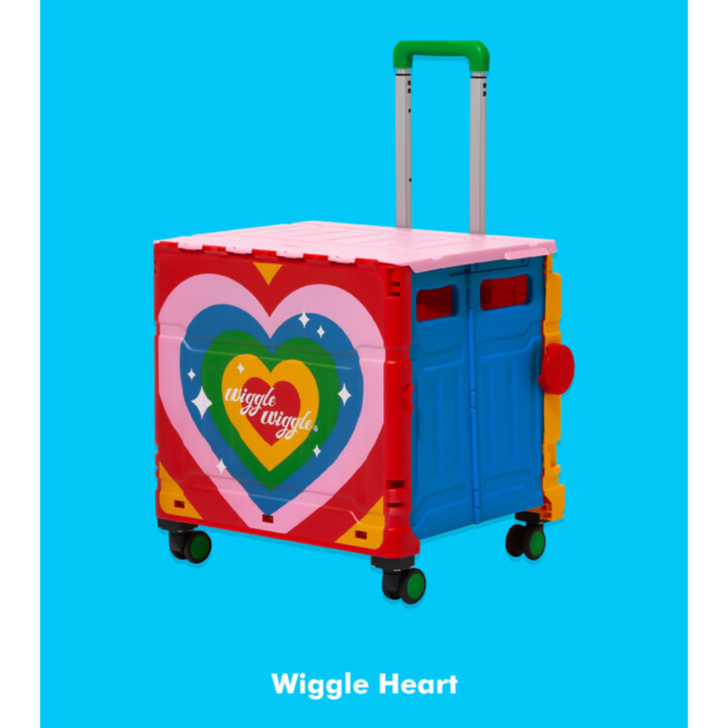 [Wiggle Wiggle] FOLDING CART - Wiggle Heart | Shopee Thailand