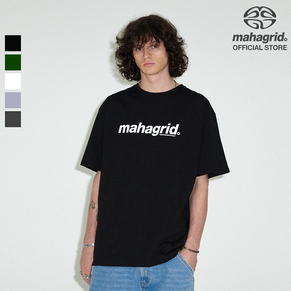 [MAHAGRID] เสื้อยืดโลโก้พื้นฐาน | Shopee Thailand