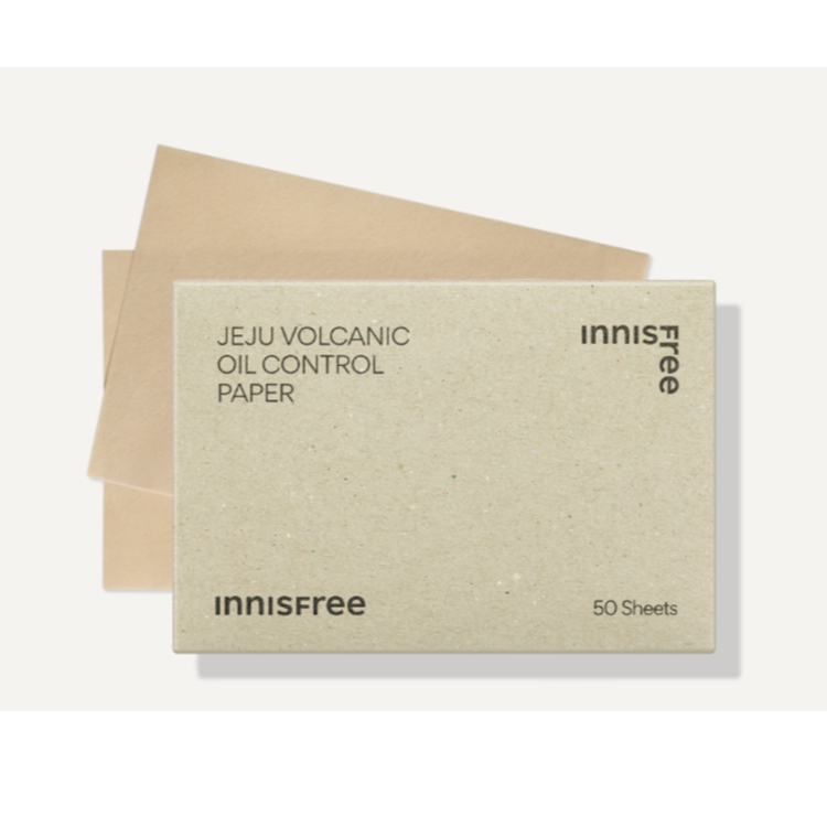[innisfree] Jeju Volcanic Oil Control Paper 50 แผ่น | Shopee Thailand