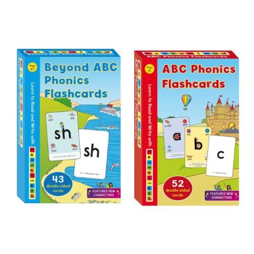 ABC Phonics/Beyond ABC Phonics Flashcards (จดหมาย) | Shopee Thailand