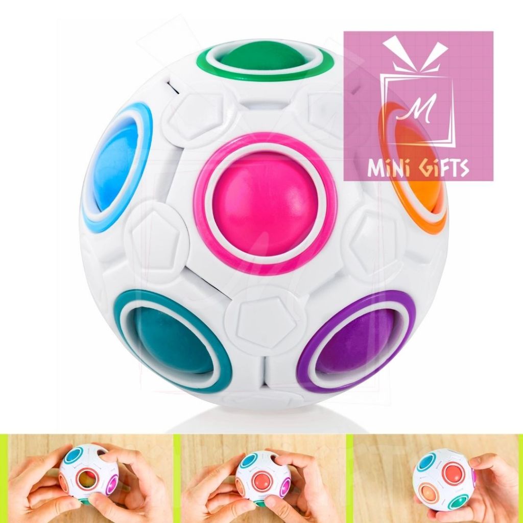 ราคาสมอง Teasers Fidget Ball Magic Ball Birthday Party Goodie Bags ...