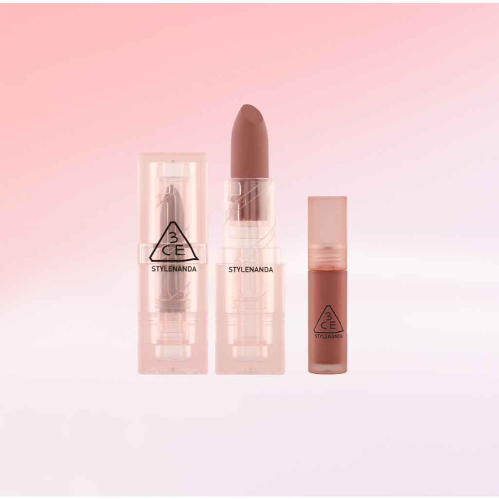 [3CE] Soft Matte Lipstick 3.5g (+Mini Blur Tint) | Shopee Thailand