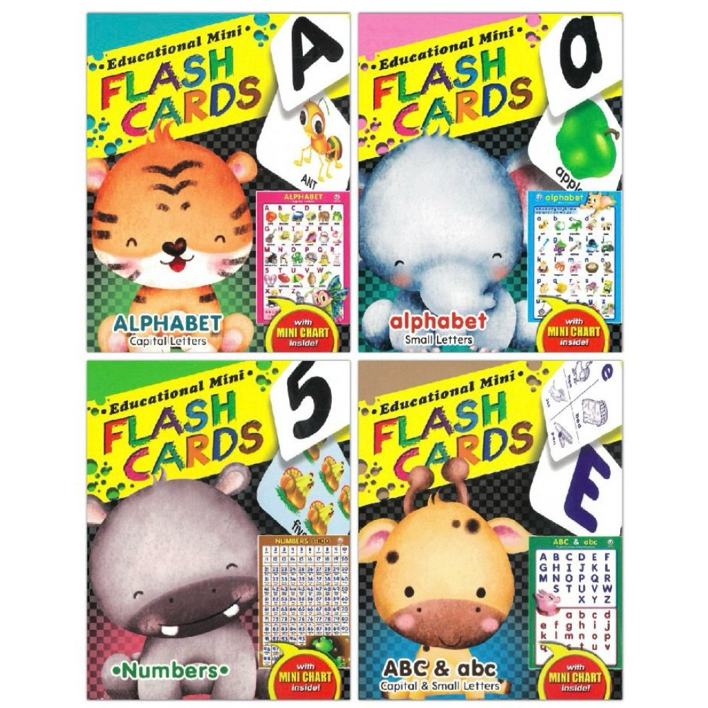 แฟลชการ์ดขนาดเล็กเพื่อการศึกษา Little Sun ABC , สัตว์, ตัวอักษร , Fruit ...