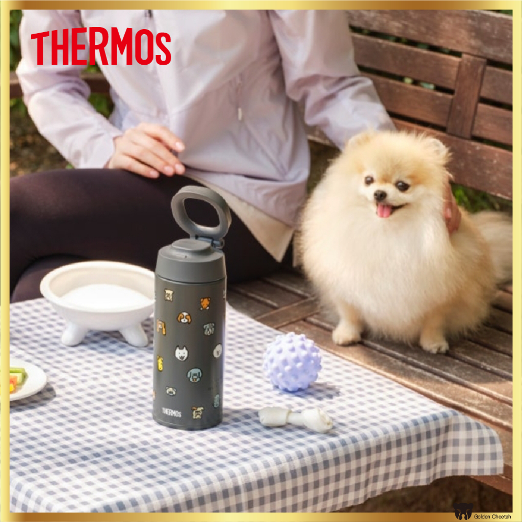 Thermos x Zero per Zero Puppy Illustration Carry Loop Tumbler 500ml | Shopee Thailand