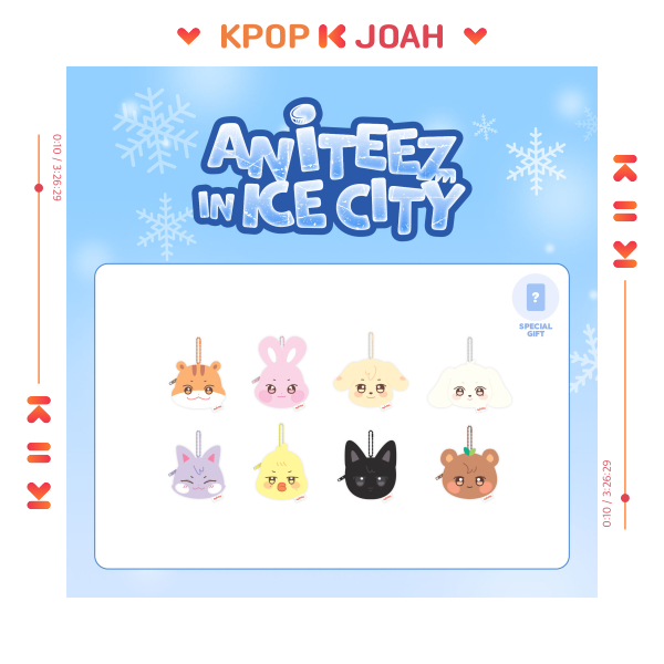 (MINI POUCH) ATEEZ - 2024 ANITEEZ [ANITEEZ IN ICE CITY] OFFICIAL MD ...