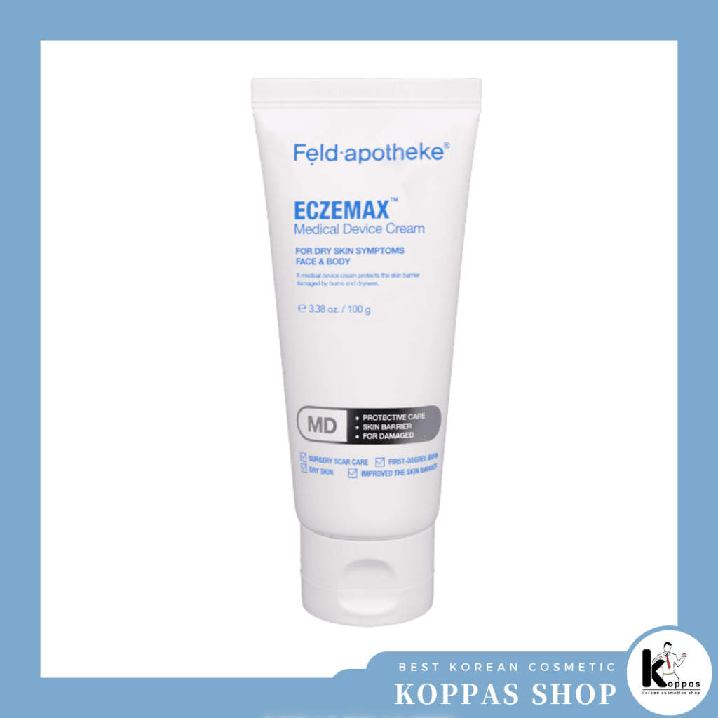 [FELD Apotheke] ECZEMAX Cream 100g (ผิวแห้ง/รถ/เบิร์น) | Shopee Thailand