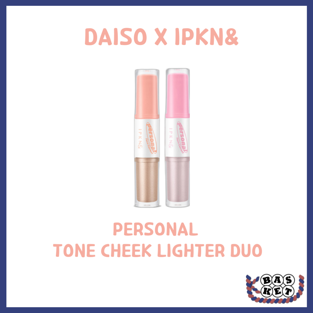[DAISO X IPKN] Personal Tone Cheek Lighter Duo (คอนซีลเลอร์ 3.3g, Corrector 2.8g) | Shopee Thailand