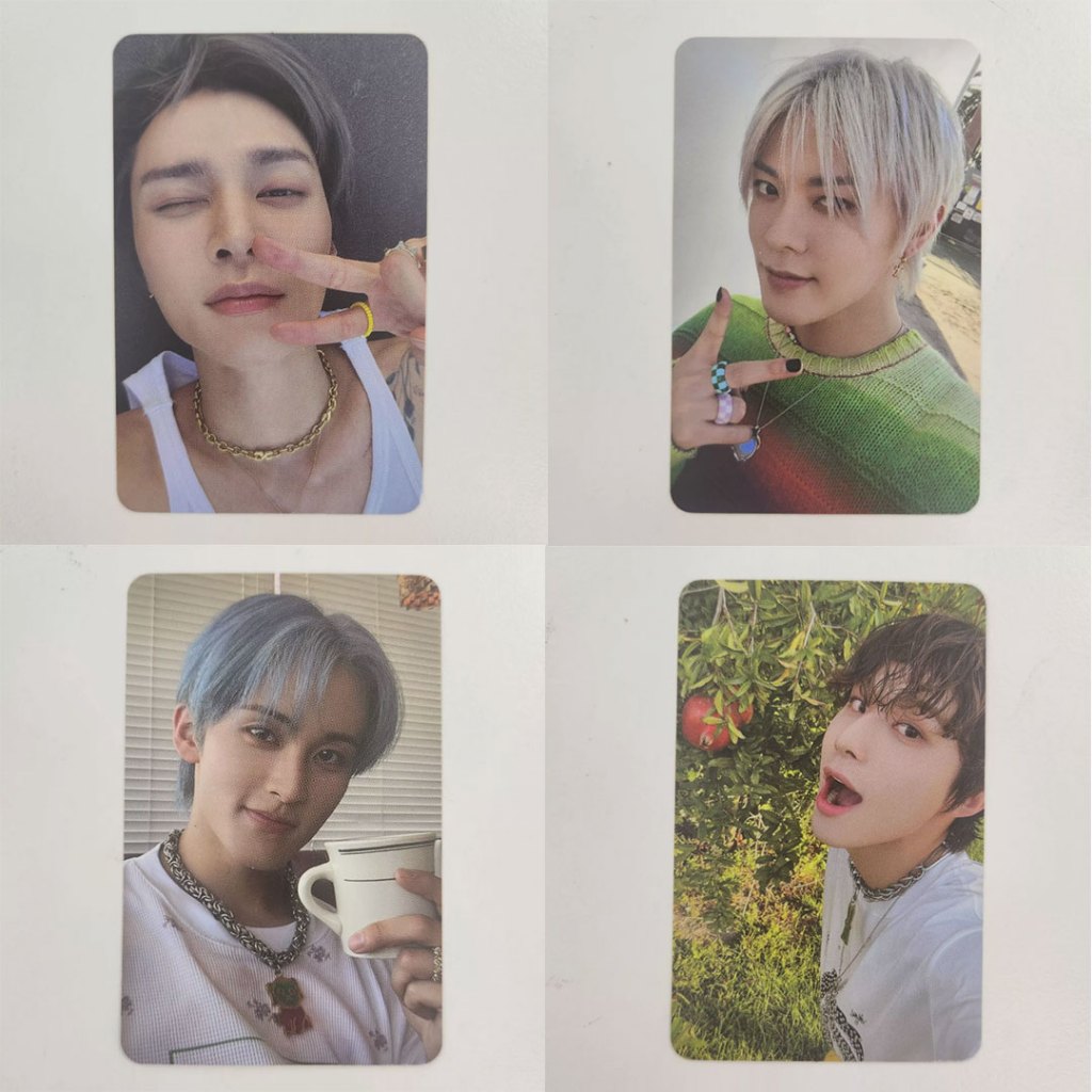 NCT 127 AY-YO 4th Album Repackage Official PHOTO CARD JOHNNY YUTA MARK ...