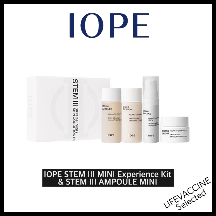 [IOPE] Stem III 3 Experience Kit & Super bounce Ampoule 10ml | Anti-aging เนื้อผิว ความยืดหยุ่น ...