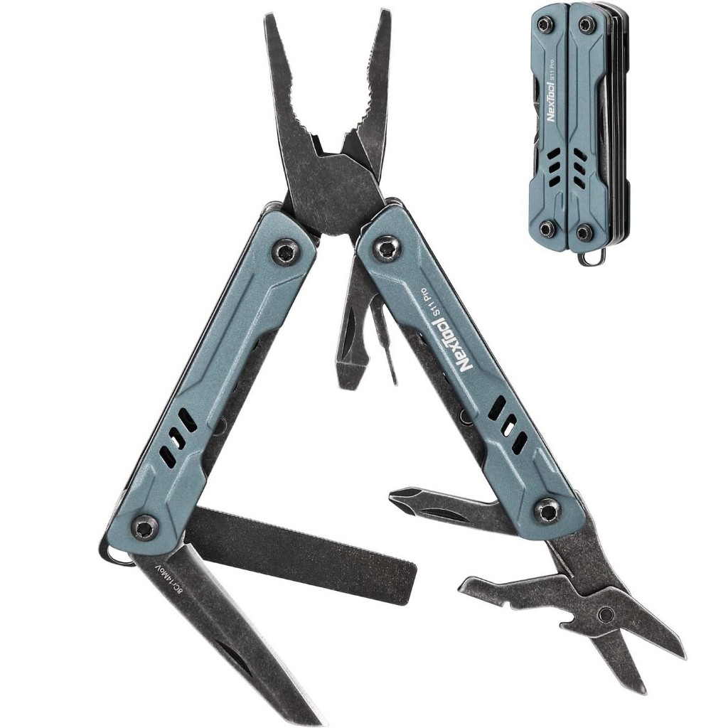 NexTool Mini Sailor S11 Pro Blue/Black Compact Multi-Tool 12 ฟังก์ชั่น ...