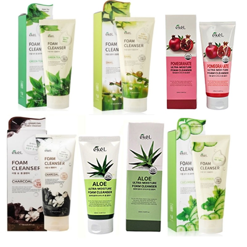 [EKEL] โฟมล้างหน้า 180ml / 6 Options | Shopee Thailand