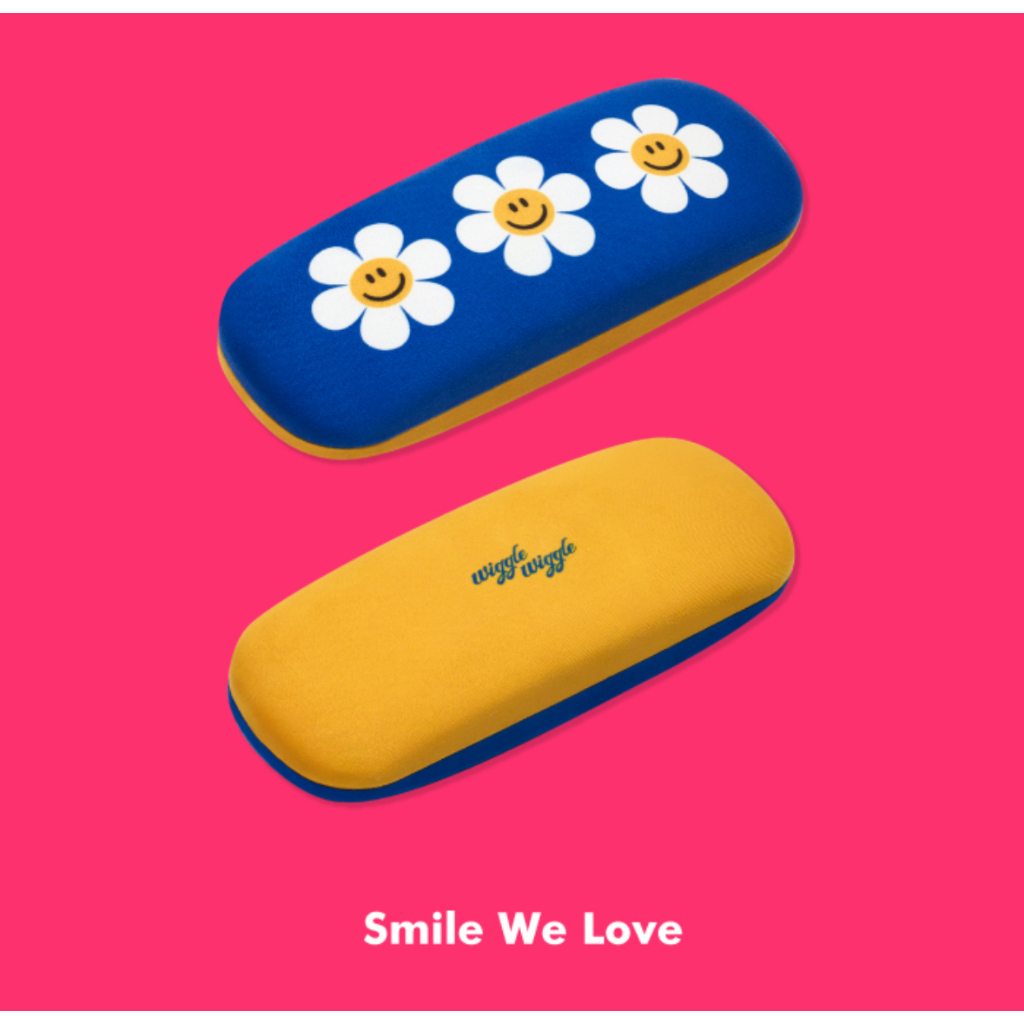 [Wiggle Wiggle] GLASSES CASE -Smile We Love | Shopee Thailand