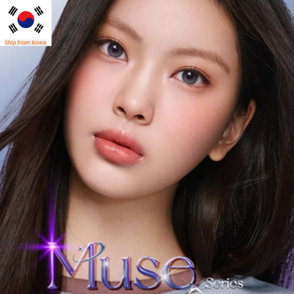 OLENS MUSE 2COLORS SHINE GRAY คอนแทคเลนส์ 2P เลนส์เกาหลี เลนส์ | Shopee Thailand