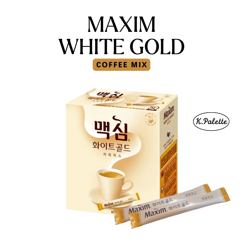 Maxim White Gold Coffee Mix, 11.7g, 2 ชิ้น, 10 ชิ้น, 20 ชิ้น, 50 ชิ้น ...