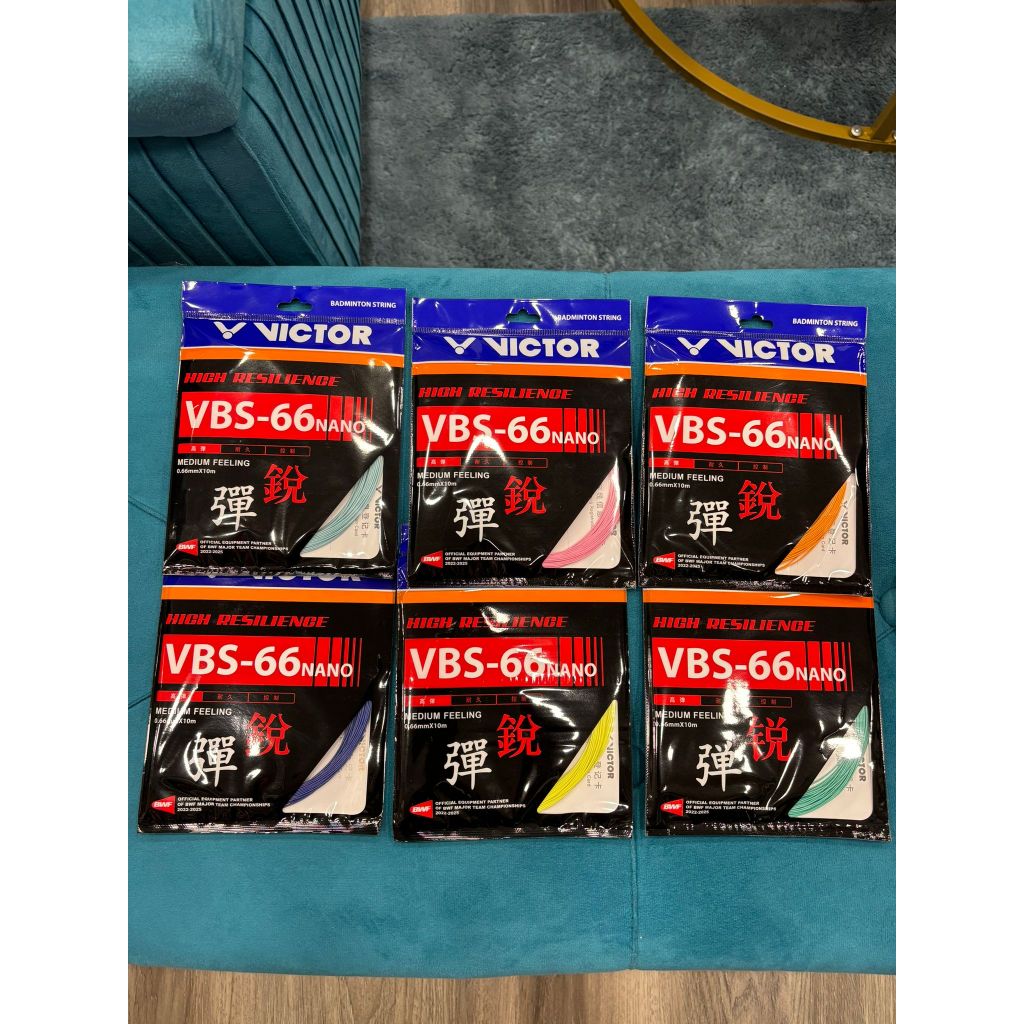สายแบดมินตัน VICTOR VBS-66 NANO | Shopee Thailand