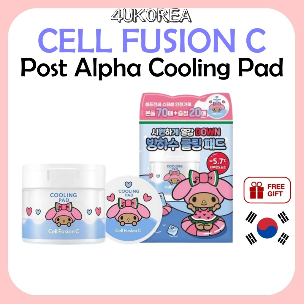 CELL FUSION C MY MELODY Post Alpha Cooling Pad แผ่นเพื่อความเย็นสบายและ ...