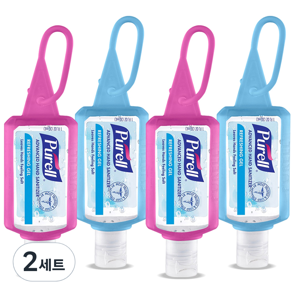 ชุดห่อเยลลี่เจลทําความสะอาดมือแบบพกพา Purell | Pink & Blue 30ml x 2p ...