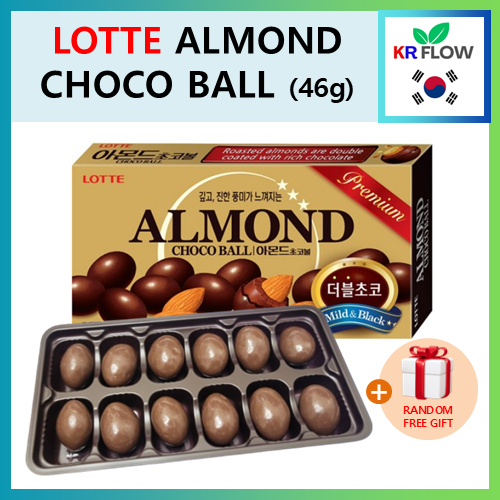 [LOTTE] Almond Choco Ball (46g) + ของแถมฟรีแบบสุ่ม | Shopee Thailand