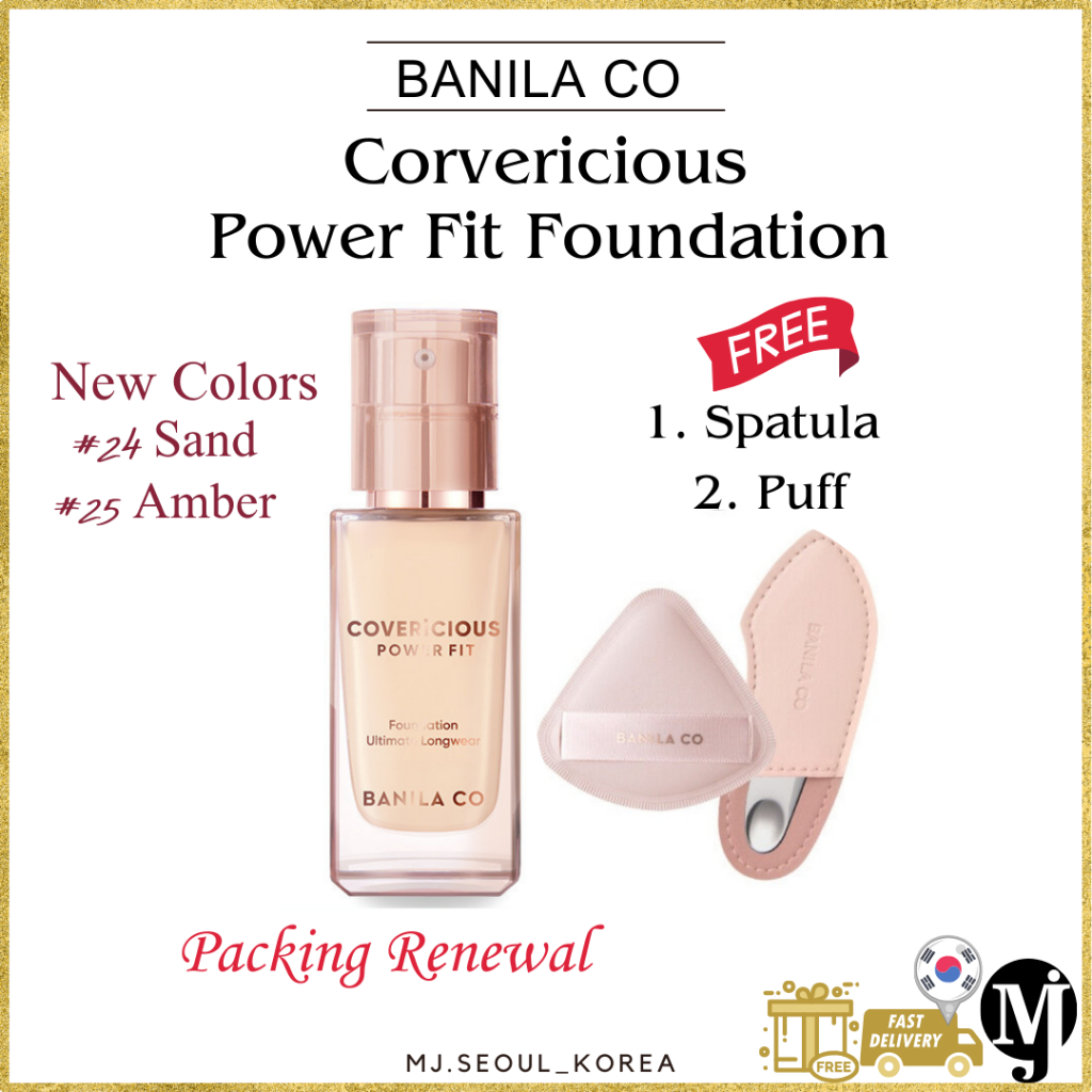 Banila Co Covericious Power Fit รองพื้น 30 มล. | Shopee Thailand