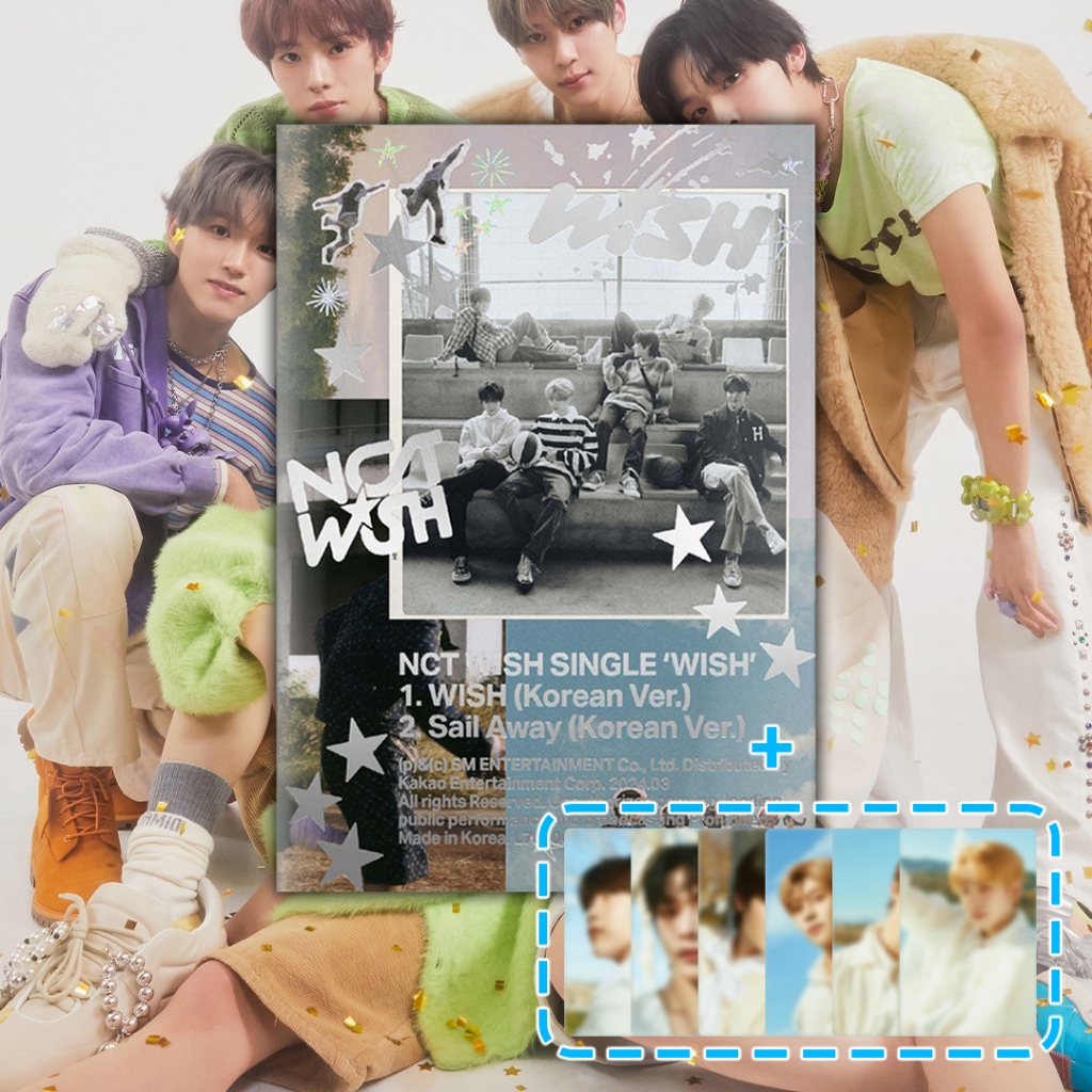 NCT WISH 1st Single Album WISH Photobook Ver | Shopee Thailand