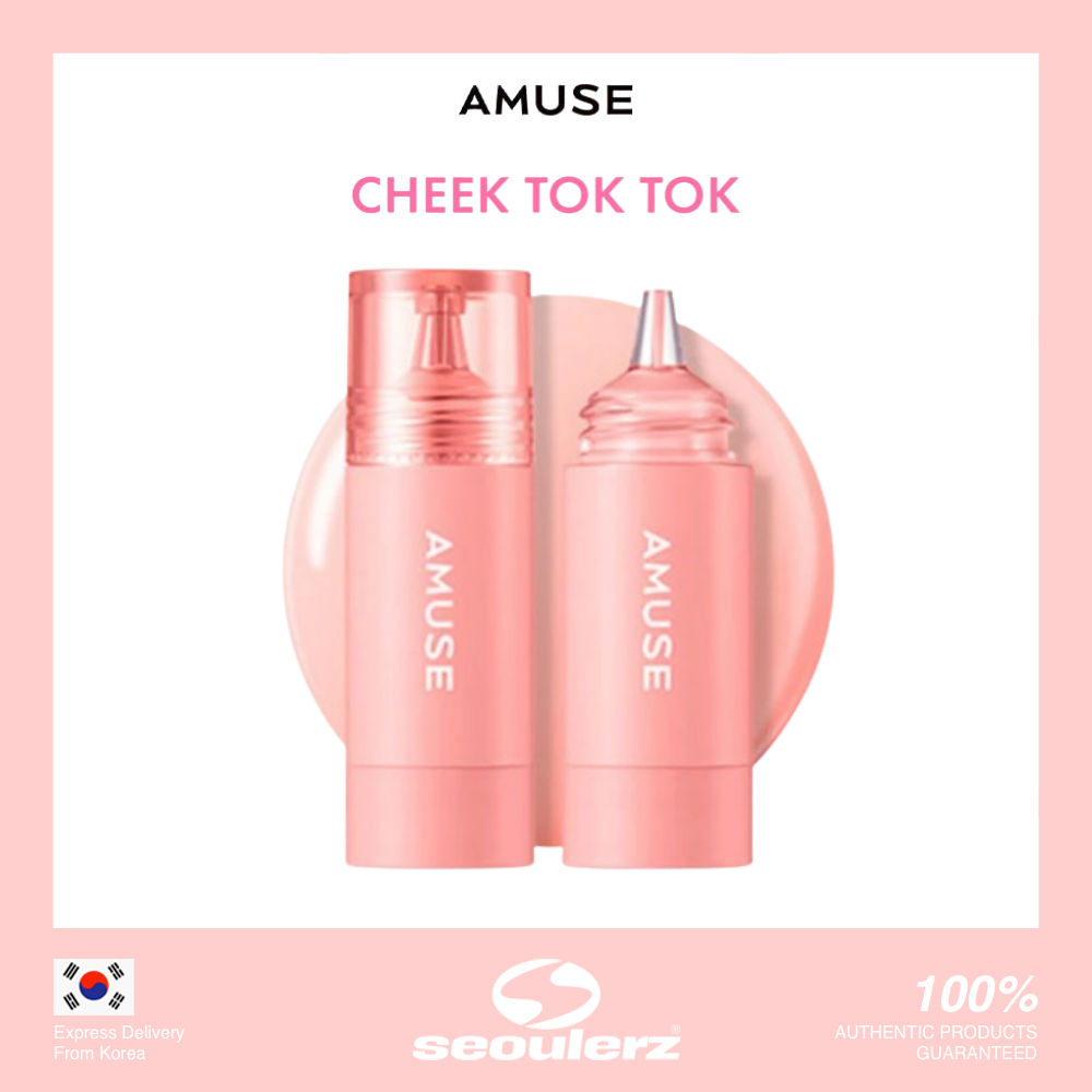 [Amuse] Cheek Tok Tok 8 Colors 5.5ml | Shopee Thailand