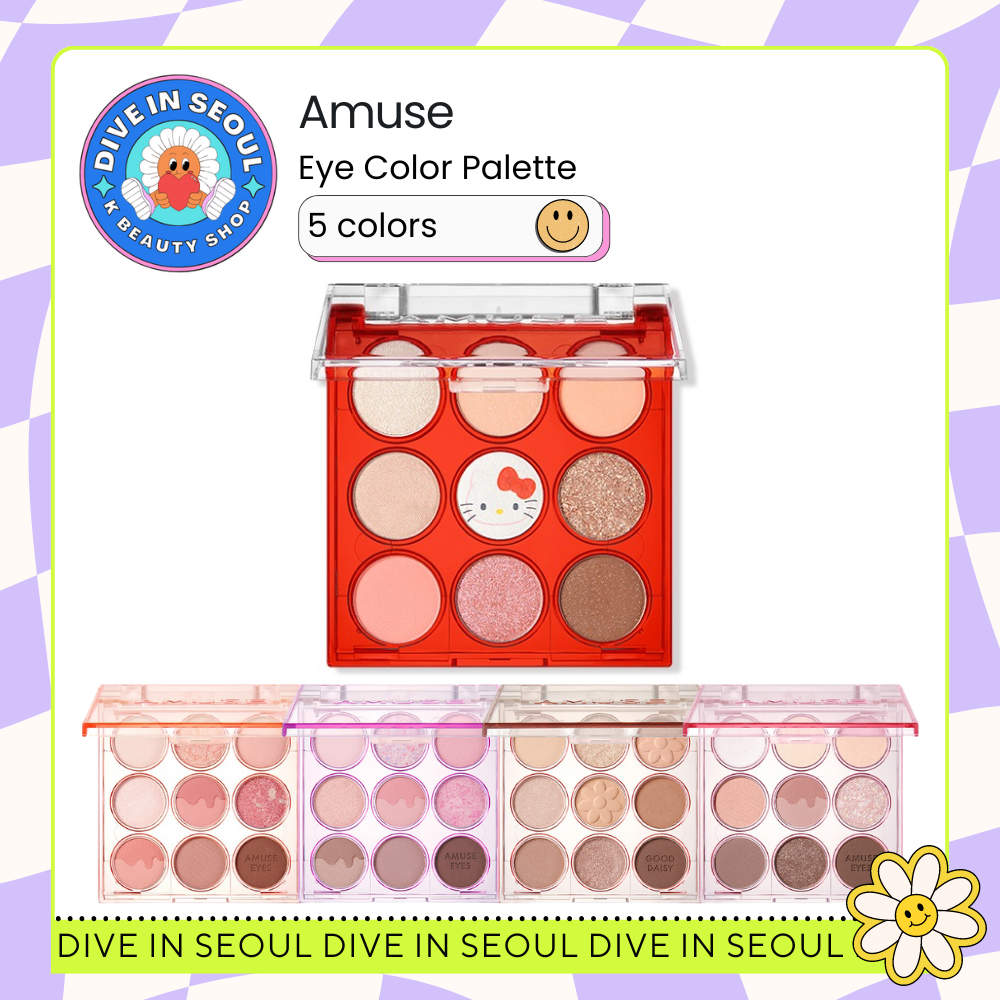 [AMUSE] Eye Color Palette – 5 สี | Shopee Thailand