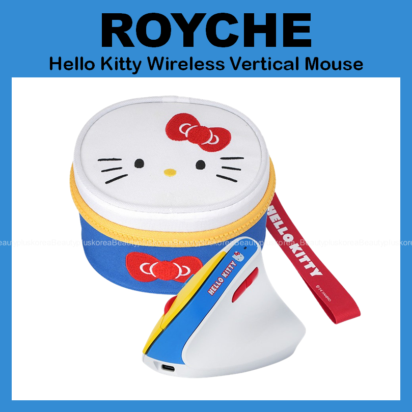 [ROYCHE] เมาส์แนวตั้งไร้สาย Sanrio Hello Kitty | Shopee Thailand