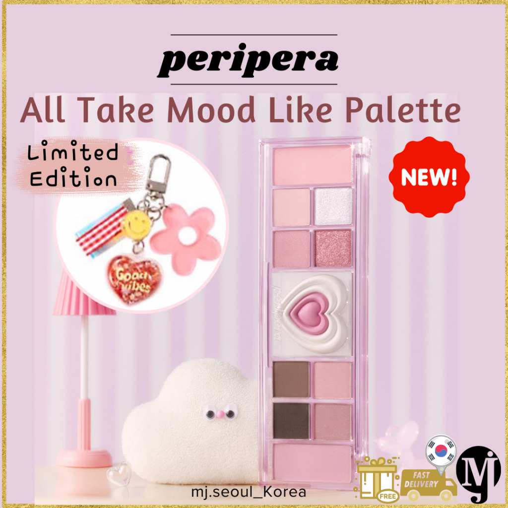 Peripera All Take Mood Like Palette พาเลท 4 สี | Shopee Thailand