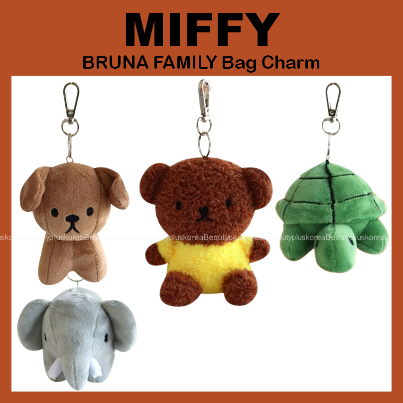 [MIFFY] Bruna FAMILY Bag Charm (ช้าง / สนูffy / Turtle / Boris ...