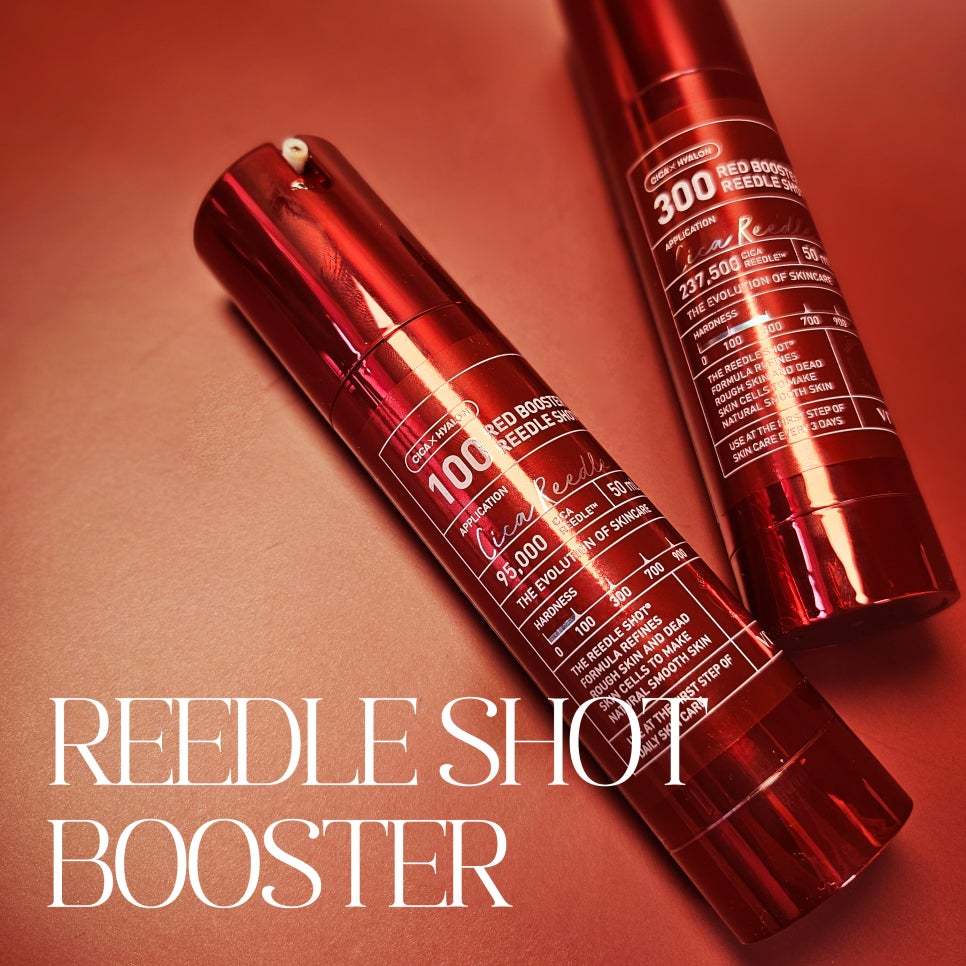 Vt เครื่องสำอาง Red Booster Reedle Shot 100/300/700 การดูแลผู้สูงอายุและการบำรุงผิวช้า | Shopee ...