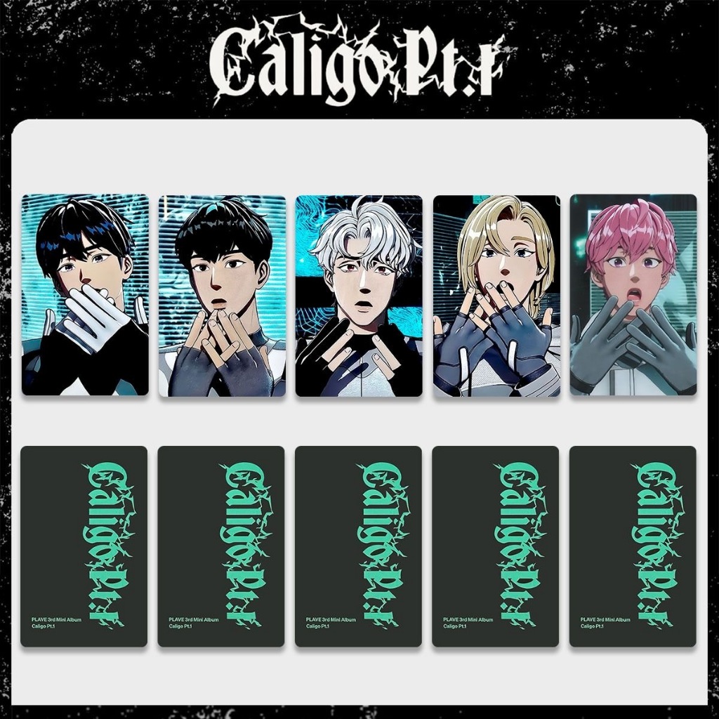 PLAVE Caligo Pt.1 สินค้าอัลบั้ม K-pop อย่างเป็นทางการ Photocard ชุด 5 ...