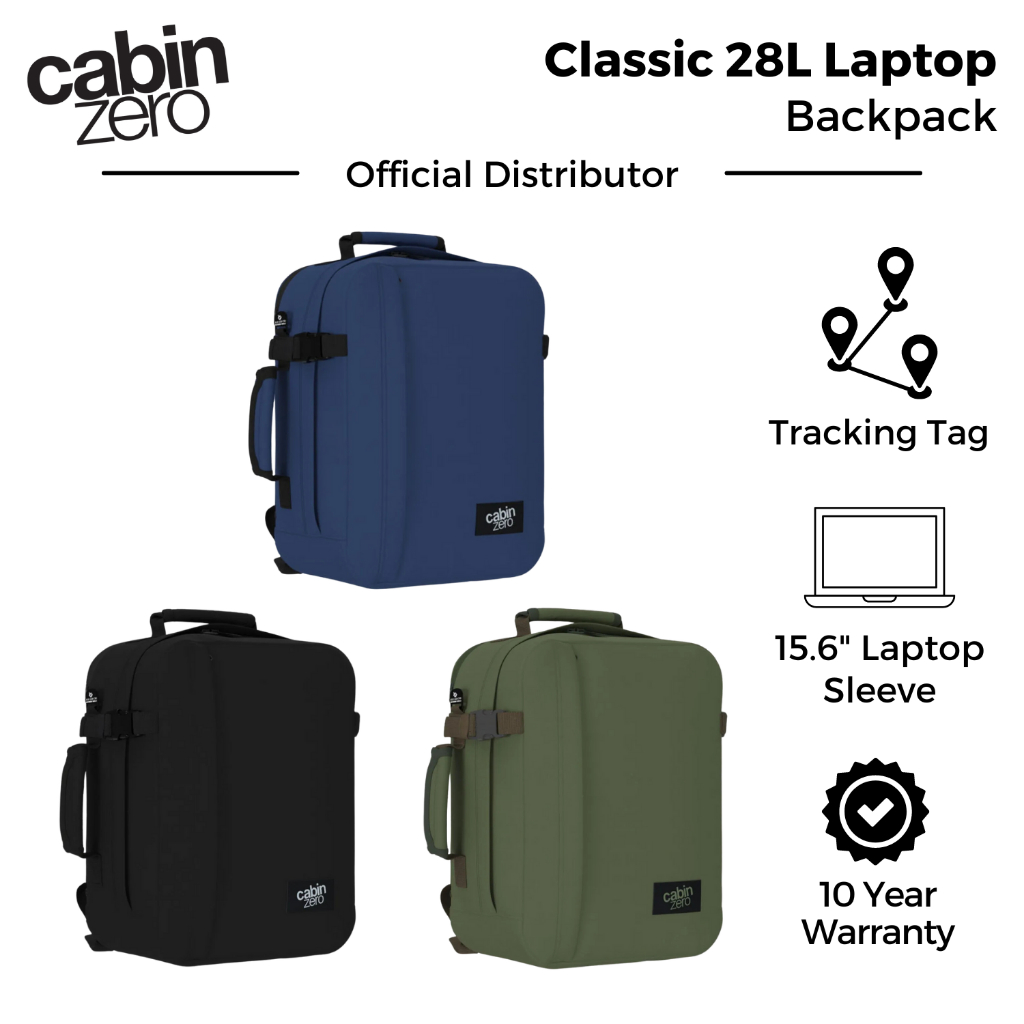 Cabinzero Classic 28L Backpack Laptop | Shopee Thailand