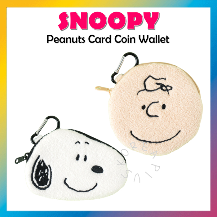 [SNOOPY] Peanuts Card Coin Wallet 1051992 ไดโซโคเรีย | Shopee Thailand