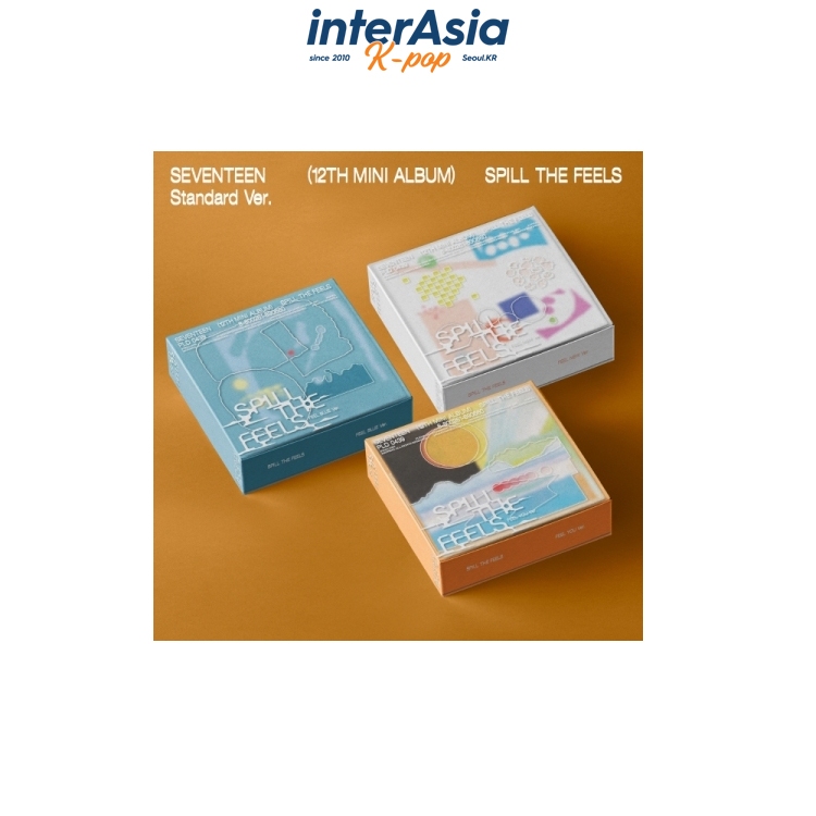 SEVENTEEN - 12th Mini Album [SPILL THE FEELS] (Standard Ver.)(Random ...
