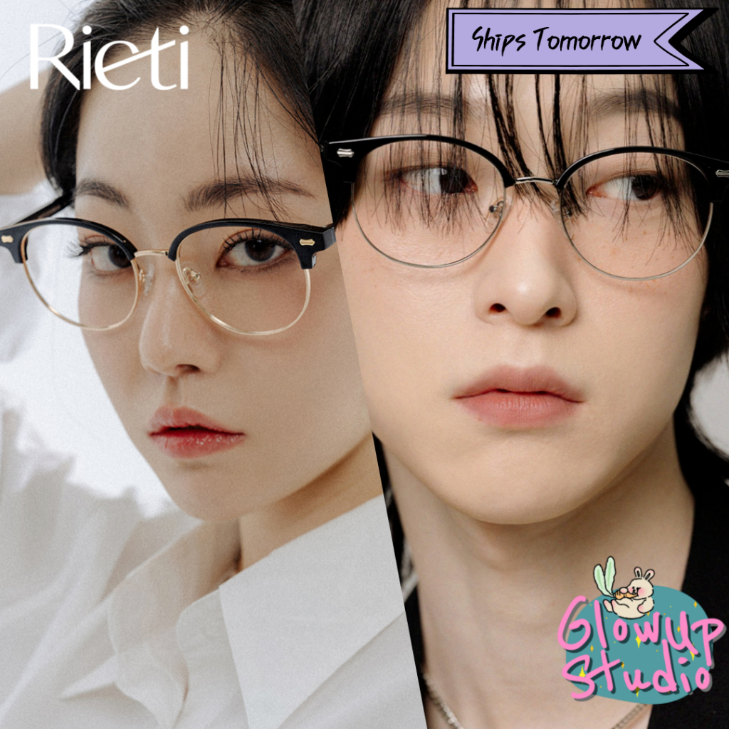 RIETI ENNIO RT 1016 Unisex Blue Light & UV Blocking Modern Chic แว่นตา 2 สี | Shopee Thailand