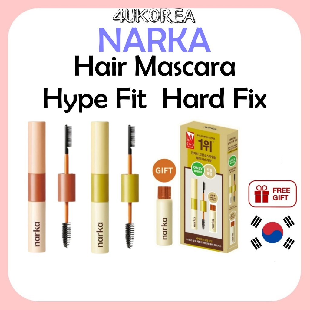 NARKA Hair Mascara Hype Fit หรือ Hard Fix / K-BEAUTY | Shopee Thailand