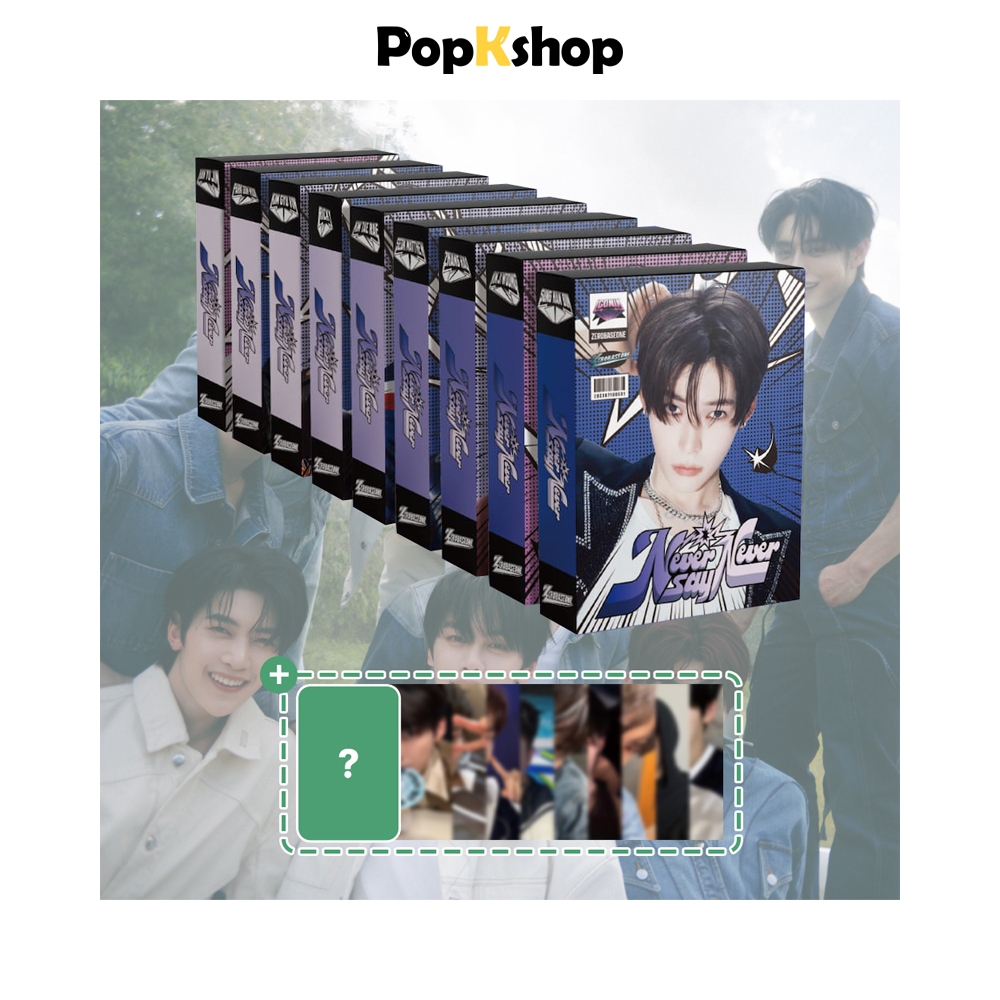 [ของขวัญ] ZEROBASEONE ZB1 1st Full Album [ NEVER SAY NEVER ] LENTICULAR ...