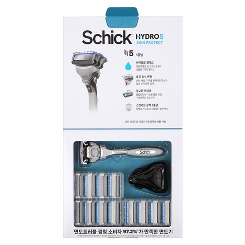 Schick Hydro 5 Skin Protect Razor Blade 13-Blade, 5 ชั้น Precision ...